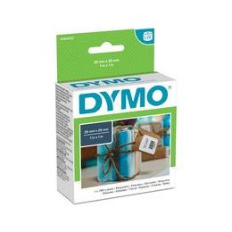 Dymo LabelWriter ORIGINAL Vielzwecketiketten 25x25mm, 1 Rolle mit 750 Etiketten wieder abl&ouml;sbar, S0929120