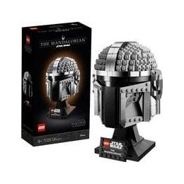 Lego 75328 Star Wars Mandalorianer Helm, Konstruktionsspielzeug Sammlerst&uuml;ck und ein tolles Geschenk f&uuml;r Erwachsene, Bausatz, Zimmer-Deko