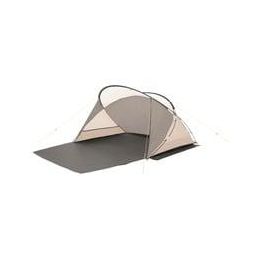 easy camp Strandmuschel Shell, Zelt grau/beige, UV-Schutz 50+ Wassersäule: 500 mm Aufbau: Kuppel-Zelt