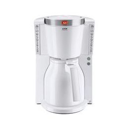 Melitta Look Therm Selection, Filtermaschine weiß Kapazität: 12 Tassen/1 Liter Verbrauch: 1.000 Watt (Betrieb) Kanne: Thermo: 1 Abmessungen: 230 x 357 x 220 mm