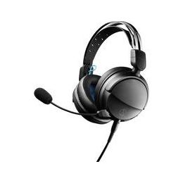 Audio-Technica ATH-GL3BK, Gaming-Headset schwarz, 3,5 mm Klinke