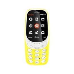 Nokia 3310, Handy Gelb, Dual SIM Display: 6,1 cm (2,4 Zoll) Hauptkamera: 2 MP