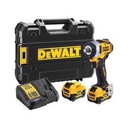 Dewalt Akku-Schlagschrauber DCF901P2, 12Volt gelb/schwarz, 2x Li-Ionen Akku 5,0Ah, in T STAK-Box II