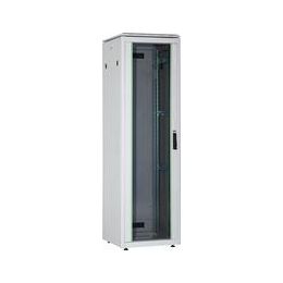 Digitus 483-mm-Netzwerkschrank, 22HE, IT-Schrank hellgrau, 22 H&ouml;heneinheiten