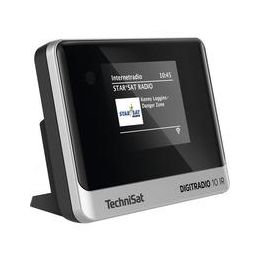 Technisat DIGITRADIO 10 IR schwarz, UKW, DAB+, WLAN Netzwerk: Bluetooth, WLAN Eingänge: 1x Stereo-Cinch, 1x Optisch, 1x Antenne (FM)