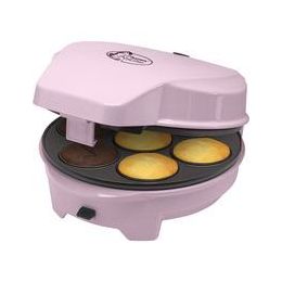 Bestron 3-in-1 Cakemaker ASW238P, Muffin Maker rosa Leistung: 700 Watt Ausstattung: Bereitschaftsanzeige, auswechselbare Platten Kapazität: 12 Cake-Pops pro Durchgang