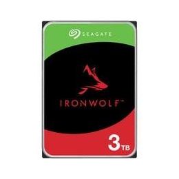 Seagate IronWolf NAS 3 TB CMR, Festplatte SATA 6 Gb/s, 3,5" Kapazität: 3 TB ms/Cache/U: -/256 MB/5.400 U/min Datentransferrate: Lesen: 202 MB/s