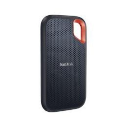 Sandisk Extreme Portable SSD V2 2 TB, Externe SSD schwarz/orange, USB-C 3.2 Gen 2 (10 Gbit/s)