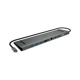 Acer USB Type-C Dockingstation grau, HDMI, USB, VGA, LAN Geeignet für: Notebook, PC Anschlüsse: 1x RJ-45, 3x USB-A 3.2 (5 Gbit/s), 1x USB-C 3.2 (5 Gbit/s) Stromversorgung: USB-Betrieb Typ: Dockingstation