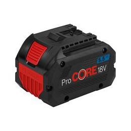 Bosch Akku ProCORE 18V 5.5Ah Professional schwarz/rot, AMPShare Alliance