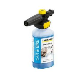 Kärcher Schaumdüse Connect ''n'' Clean FJ 10 26431440 schwarz/gelb, inkl. 1 Liter Autoshampoo Geeignet für: Druckreiniger