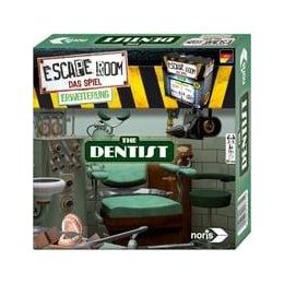Noris Escape Room: Dentist, Partyspiel Erweiterung Spieleranzahl: 2 - 5 Spieler Spieldauer: 1 Stunde Altersangabe: ab 16 Jahren Serie: Escape Room