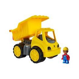 BIG Power-Worker Kipper + Figur, Spielfahrzeug gelb/grau Serie: Power-Worker Altersangabe: von 24 Monaten bis 5 Jahren Material: Kunststoff