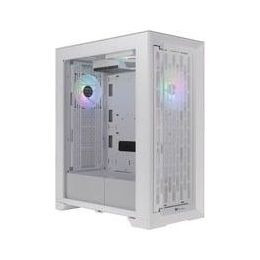 Thermaltake CTE T500 TG ARGB Snow , Big-Tower-Geh&auml;use wei&szlig;, Tempered Glas