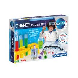 Clementoni Chemie Starter-Set, Experimentierkasten Schulfach: Chemie Altersangabe: ab 10 Jahren Serie: Galileo Science