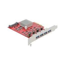 Delock PCIe x4 > 4x extern USB-A 3.2 Gen 2, USB-Controller