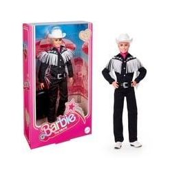 Mattel Barbie The Movie - Ken-Sammelpuppe mit schwarzem Cowboy-Outfit Serie: Barbie Art: Puppe Altersangabe: ab 36 Monaten Zielgruppe: Kindergartenkinder