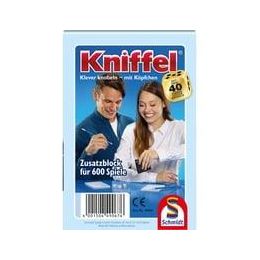Schmidt Spiele Kniffelblock, Würfelspiel Spieleranzahl: 2 - 8 Spieler Altersangabe: ab 8 Jahren Serie: Kniffel