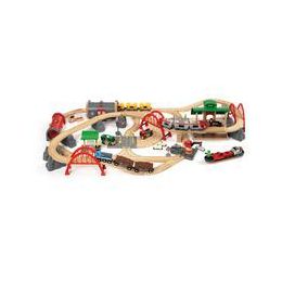 Brio World Stra&szlig;en und Schienen Bahn Set Deluxe