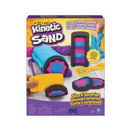 Spin Master Kinetic Sand - Slice N''Surprise Set, Spielsand Serie: Kinetic Sand Art: Spielsand Altersangabe: ab 36 Monaten Zielgruppe: Kindergartenkinder