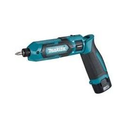 Makita Akku-Knickschlagschrauber TD022DSE 7,2Volt blau/schwarz, 2x Li-Ionen Akku 1,5Ah