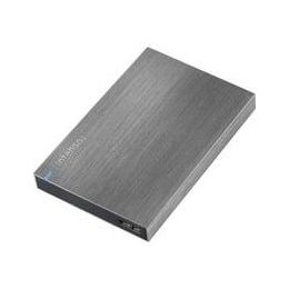 Intenso Memory Board 2 TB, Externe Festplatte anthrazit, extern, Micro-USB-B 3.2 Gen 1 (5 Gbit/s) Kapazität: 2 TB ms/Cache/U: -/8 MB/5.400 U/min Datentransferrate: Lesen: 85 MB/s, Schreiben: 75 MB/s