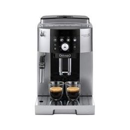 De'Longhi Magnifica S Smart ECAM 250.23.SB, Vollautomat silber/schwarz Kapazität: 1,8 Liter Verbrauch: 1.450 Watt (Betrieb), 0,35 Watt (Standby) Fassungsvermögen: 250 g Bohnenbehälter: 1