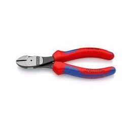 Knipex Kraft-Seitenschneider 74 02 160, Schneid-Zange angeschmiedete Gelenkachse