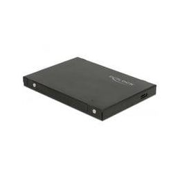 Delock Extern 2.5" Geh&auml;use f&uuml;r M.2 NVMe PCIe SSD, Laufwerksgeh&auml;use schwarz, mit USB 3.1 Gen 2 USB Type-C