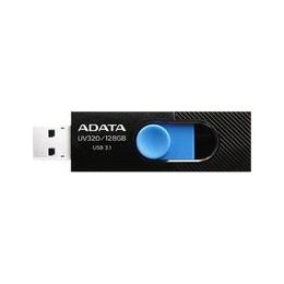 A-DATA UV320 128 GB, USB-Stick schwarz/blau, USB-A 3.2 Gen 1