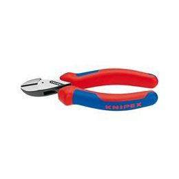 Knipex X-Cut Kompakt-Seitenschneider 73 02 160, Schneid-Zange doppelt gelagerte Gelenkachse