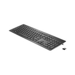 HP Wireless Premium Tastatur schwarz, DE-Layout, Scissor-Switch Layout: Deutsch Verbindung: Funk Tasten-/Schaltertechnik: Scissor-Switch