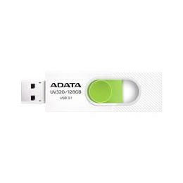A-DATA UV320 128 GB, USB-Stick wei&szlig;/gr&uuml;n, USB-A 3.2 Gen 1