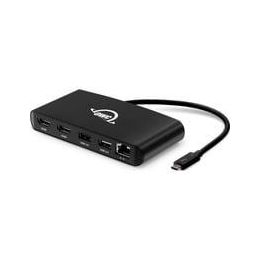 OWC Thunderbolt 3 mini Dock, Dockingstation schwarz, HDMI, USB, RJ-45