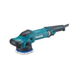 Makita Exzenterpolierer PO5000C, Poliermaschine blau/schwarz, 900 Watt Leistung/Spannung: 900 Watt Durchmesser: 125 mm Verwendungszweck: Zum Schleifen und Polieren größerer Flächen, zur Auto-Politur