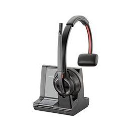 Plantronics Savi W8210-M, Headset schwarz Kopfhörertyp: On-Ear Kopfbügelhörer Geeignet für: Festnetztelefone, iPhone, Mobiltelefone, PC-Systeme Drahtlose Verbindung: Ja, via Bluetooth Kabel-Verbindung: 1x USB 1.1