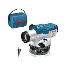 Bosch Optisches Nivellierger&auml;t GOL 26 G Professional blau, Koffer, Ma&szlig;einheit 400 Gon