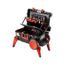 wiha Werkzeug-Set XXL 3 electric schwarz/rot, 104-teilig, mit Trolley-Koffer