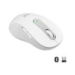 Logitech Signature M650 L Left Wireless, Maus wei&szlig;, Gr&ouml;&szlig;e L, f&uuml;r Linksh&auml;nder