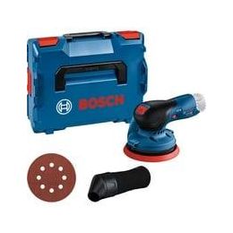 Bosch Akku-Exzenterschleifer GEX 12V-125 Professional solo, 12Volt blau/schwarz, ohne Akku und Ladeger&auml;t, L-BOXX