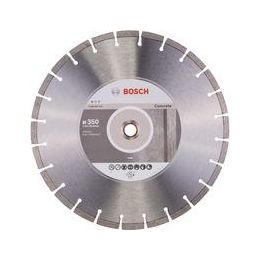 Bosch Diamanttrennscheibe Standard for Concrete, Ø 350mm Bohrung 25,4mm Materialeignung: Beton, Faserzement, Porenbeton Durchmesser: 350 mm Bohrung: 24,5 mm
