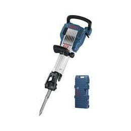 Bosch Abbruchhammer GSH 16-28 Professional blau, 1.750 Watt, Trolley Leistung/Spannung: 1.750 Watt Schlagenergie: 41 Joule Werkzeug-Aufnahme: 28mm Innen-Sechskant