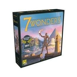 Asmodee 7 Wonders - Grundspiel - neues Design, Brettspiel Kennerspiel des Jahres 2011 Spieleranzahl: 3 - 7 Spieler Spieldauer: 30 Minuten Altersangabe: ab 10 Jahren Serie: 7 Wonders