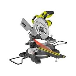 Ryobi Kapp-und Gehrungssäge EMS254L grün/grau, 2.000 Watt Leistung/Spannung: 2.000 Watt Sägeblatt Ø: 254 mm Schnittleistung: 300 mm Länge, 90 mm Tiefe