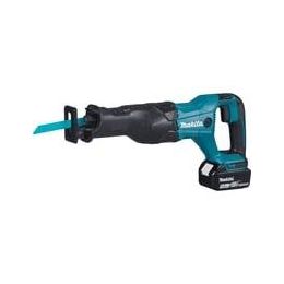 Makita Akku-Recipros&auml;ge DJR186RT, 18 Volt, S&auml;bels&auml;ge blau/schwarz, Li-Ionen Akku 5,0Ah