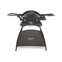 Weber Gasgrill Q 2000 Stand Black schwarz Grillrost Material: Gusseisen Leistung: 3,51 kW Grillfläche: 1.895 cm² Heizart: Gas