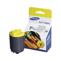 Toner Gelb CLP-Y300A Retail Typ: Tonerkartusche Druckfarbe: Gelb Volumen: 1.000 Blatt (Schwarz) Geeignet für: Samsung