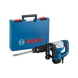 Bosch Schlaghammer GSH 5 Professional, Meißelhammer blau/schwarz, 1.100 Watt, Koffer Leistung/Spannung: 1.100 Watt Schlagenergie: 7,5 Joule Schlagzahl: 2.900 U/min
