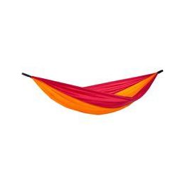 Amazonas Adventure Hammock Fire AZ-1030412, Camping-Hängematte rot/orange Liegefläche: 275 x 140 cm Material: Nylon Belastbarkeit: 150 kg