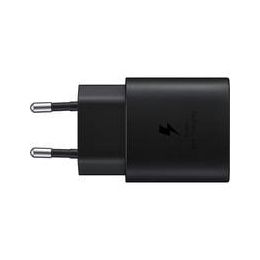 Samsung Schnellladegerät EP-TA800 schwarz, USB Type-C, 25 W Anschlüsse: 1x USB-C Stromquelle: Steckdose